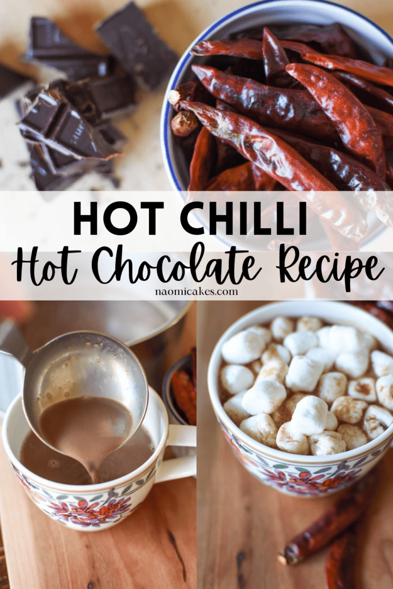 Hot Chilli Hot Chocolate [Recipe] - NaomiCakes