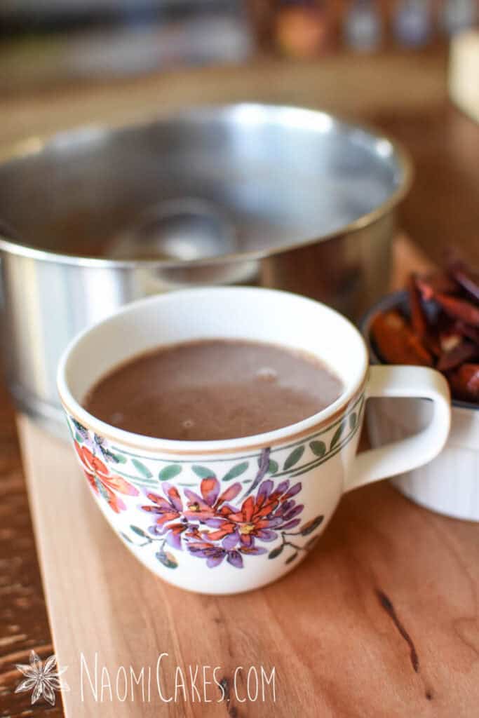 Hot Chilli Hot Chocolate [Recipe] - NaomiCakes