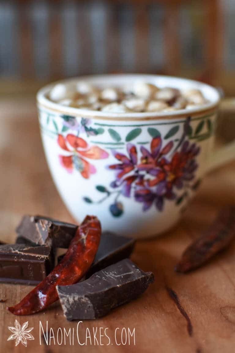 Hot Chilli Hot Chocolate [Recipe] - NaomiCakes