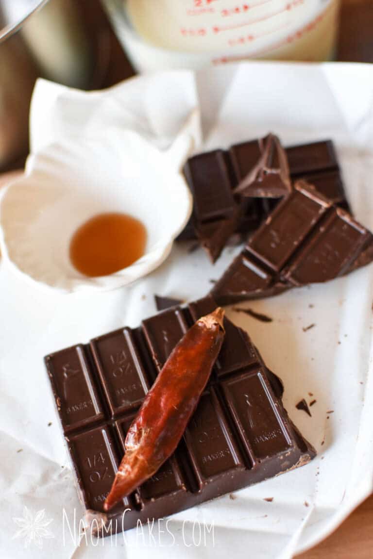 Hot Chilli Hot Chocolate [Recipe] - NaomiCakes