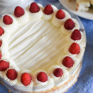 Raspberry Sponge Cake [Recipe] - NaomiCakes