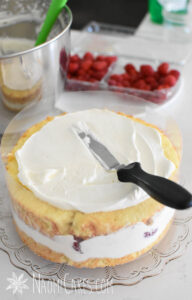 Raspberry Sponge Cake [Recipe] - NaomiCakes