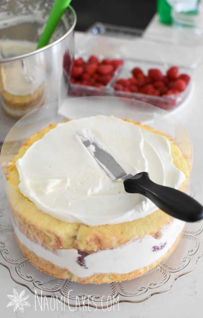 Raspberry Sponge Cake [Recipe] - NaomiCakes