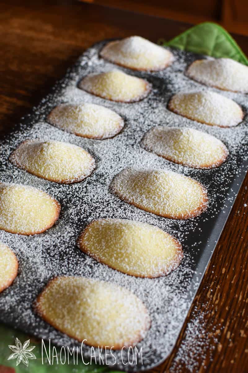 Sour Cream Madeleines [Recipe] - NaomiCakes