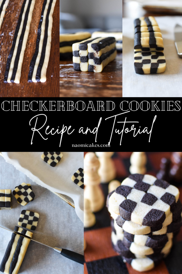 Checkerboard Cookies [Recipe] - NaomiCakes
