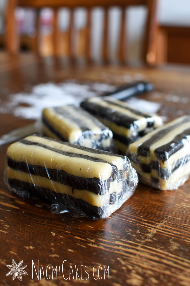 Checkerboard Cookies [Recipe] - NaomiCakes