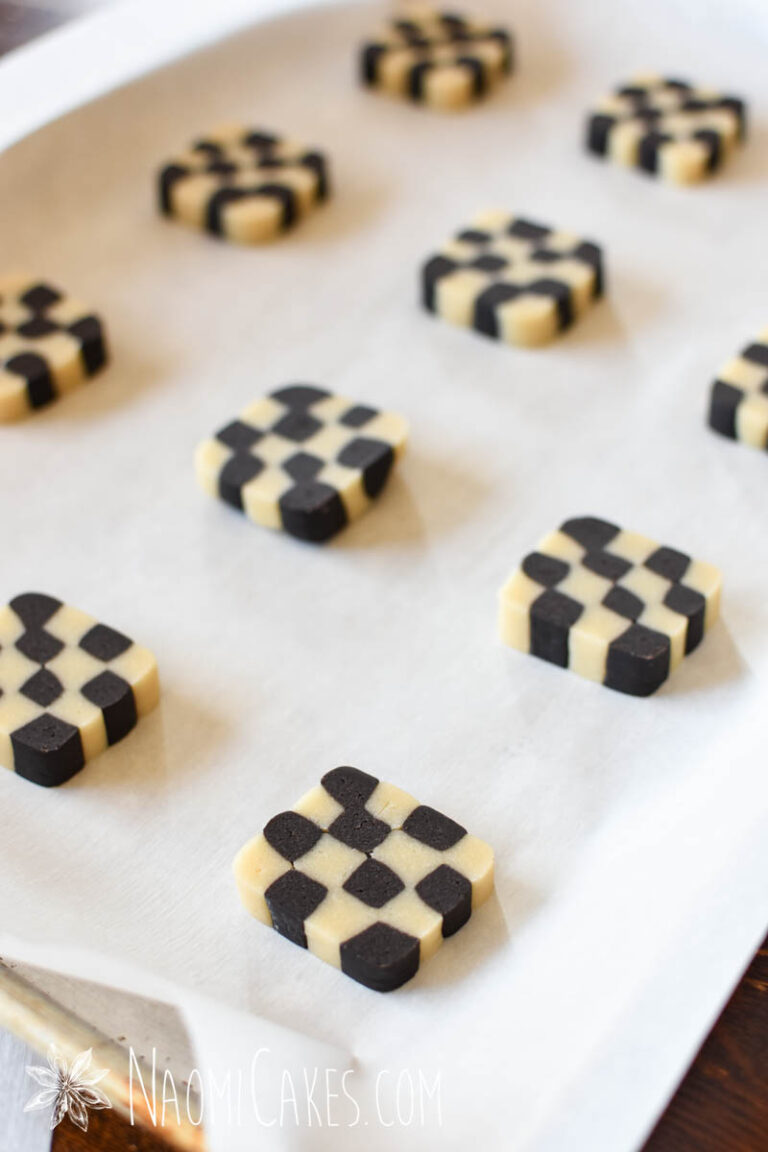 Checkerboard Cookies [Recipe] - NaomiCakes