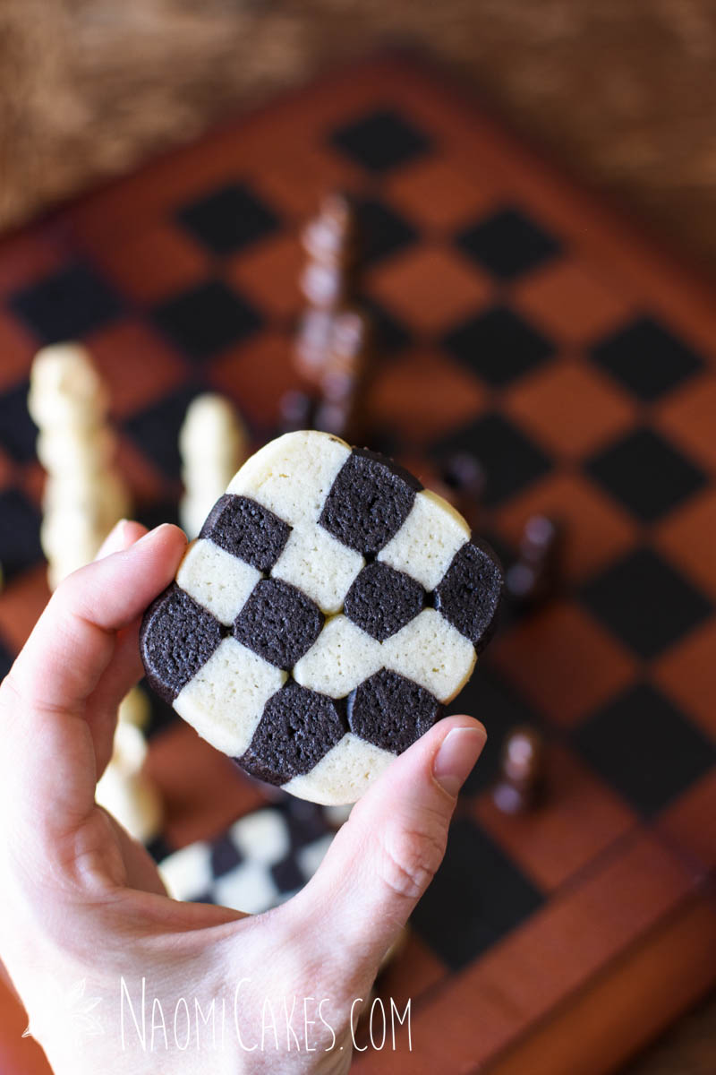 Checkerboard Cookies [Recipe] - NaomiCakes