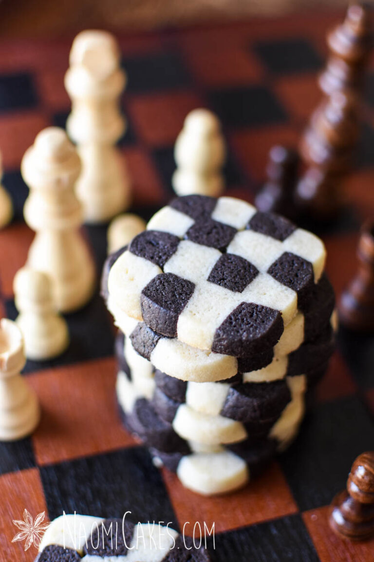 Checkerboard Cookies [Recipe] - NaomiCakes