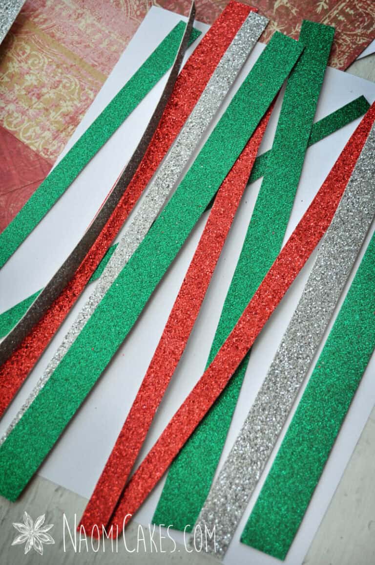 Homemade Christmas Cards [Tutorial] - NaomiCakes