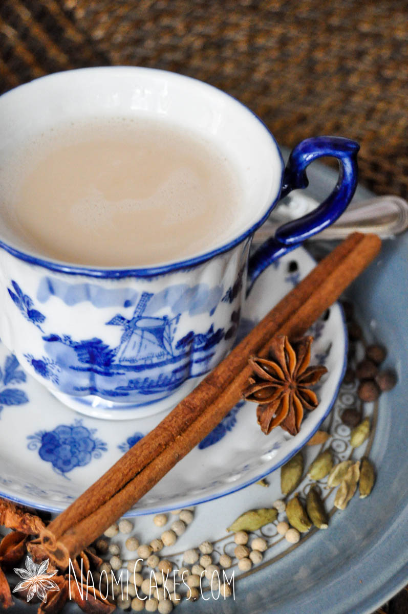 Easy Chai Tea with Whole Spices [Recipe] - NaomiCakes