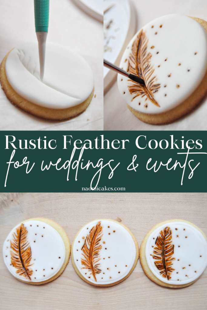 Rustic Wedding Cookies [Tutorial] - NaomiCakes