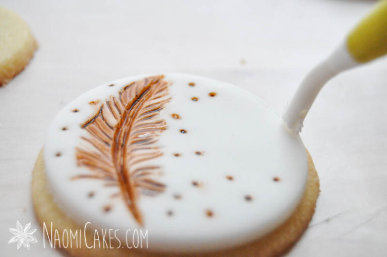 Rustic Wedding Cookies [Tutorial] - NaomiCakes