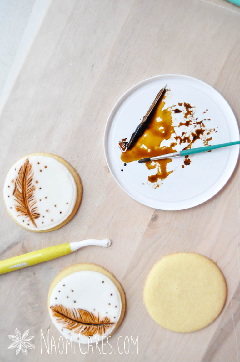 Rustic Wedding Cookies [Tutorial] - NaomiCakes