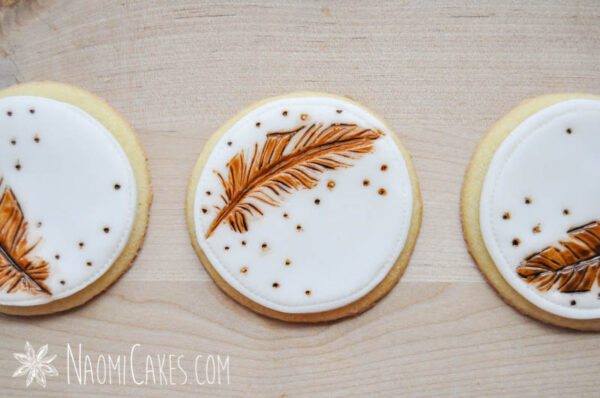 Rustic Wedding Cookies [Tutorial] - NaomiCakes