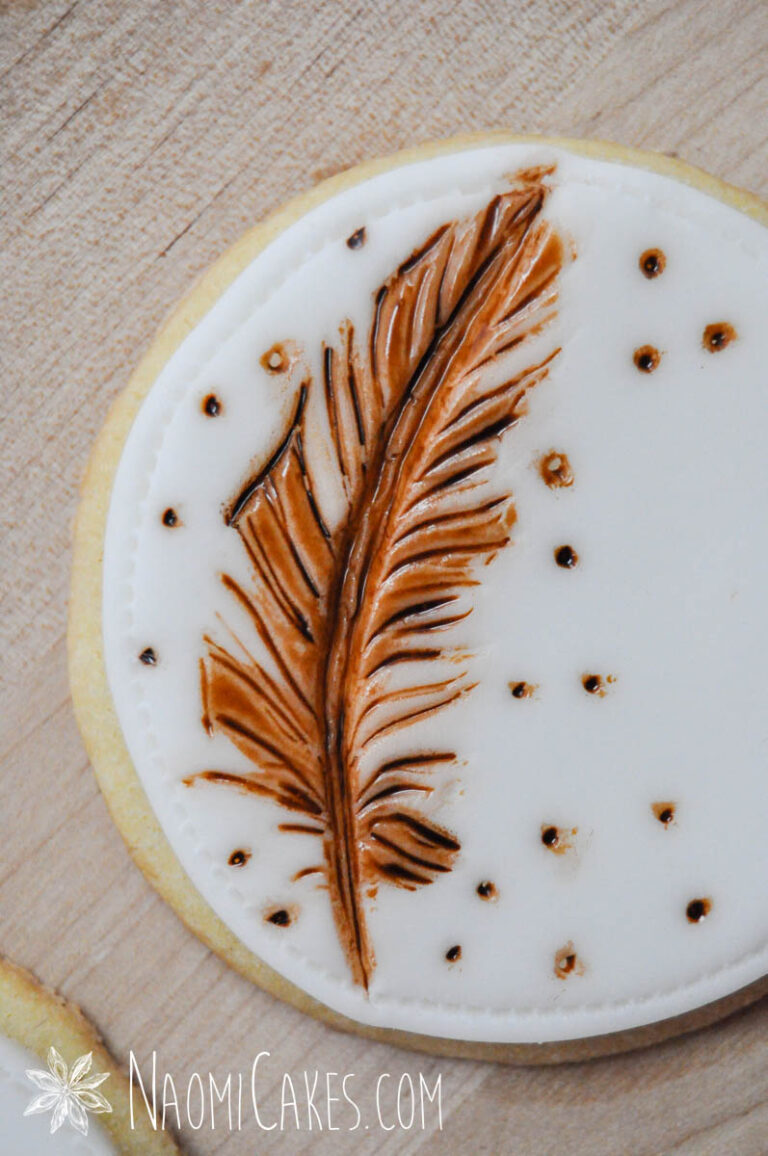 Rustic Wedding Cookies [Tutorial] - NaomiCakes