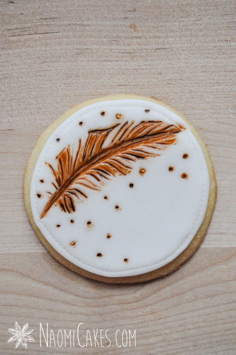Rustic Wedding Cookies [Tutorial] - NaomiCakes