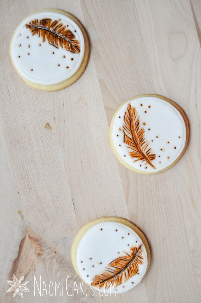 Rustic Wedding Cookies [Tutorial] - NaomiCakes