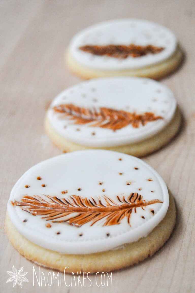 Rustic Wedding Cookies [Tutorial] - NaomiCakes