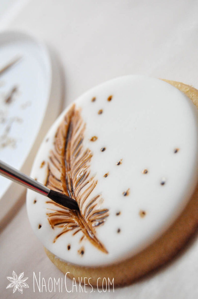 Rustic Wedding Cookies [Tutorial] - NaomiCakes