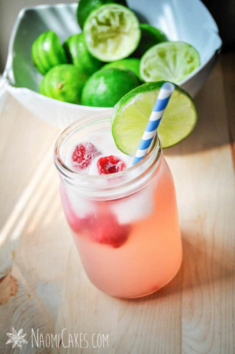 Raspberry Limeade [Recipe] - NaomiCakes