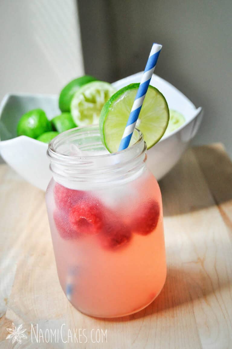 Raspberry Limeade [Recipe] - NaomiCakes