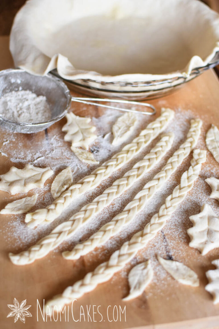 Easy Pie Pastry [Recipe] - NaomiCakes