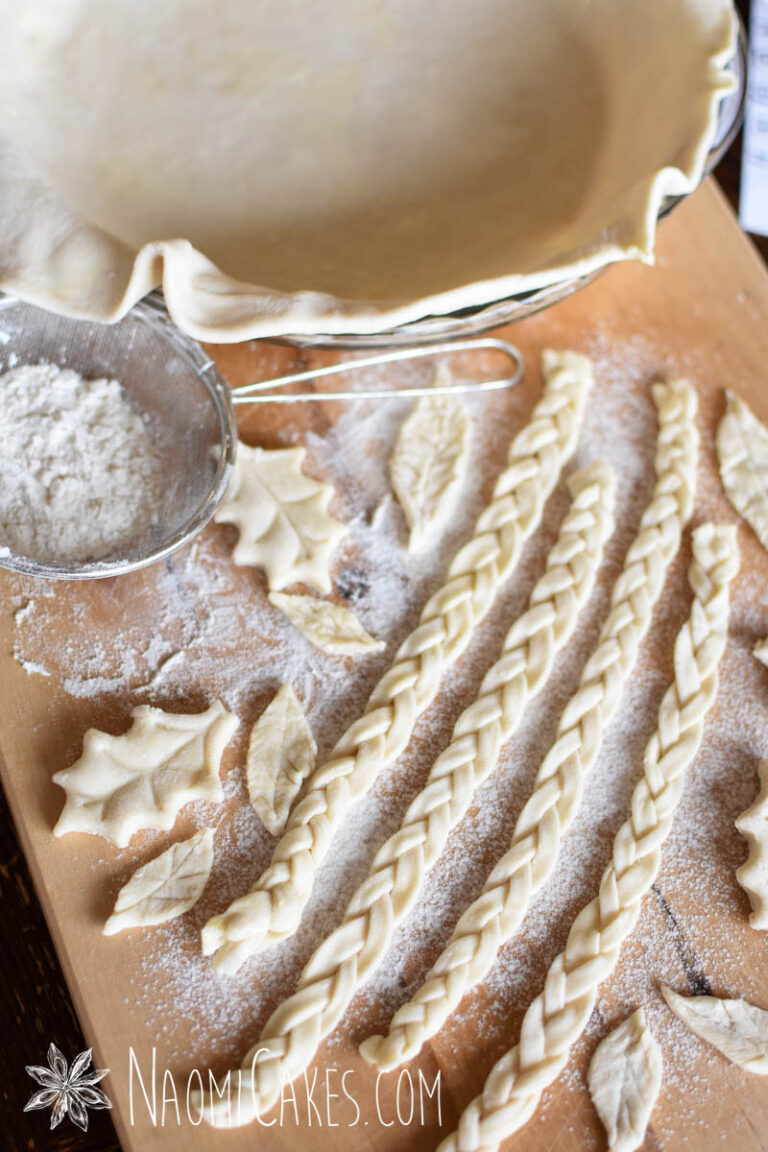 Easy Pie Pastry [Recipe] - NaomiCakes