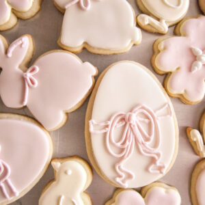 Simple Easter Cookies [Decorating Tutorial] - NaomiCakes