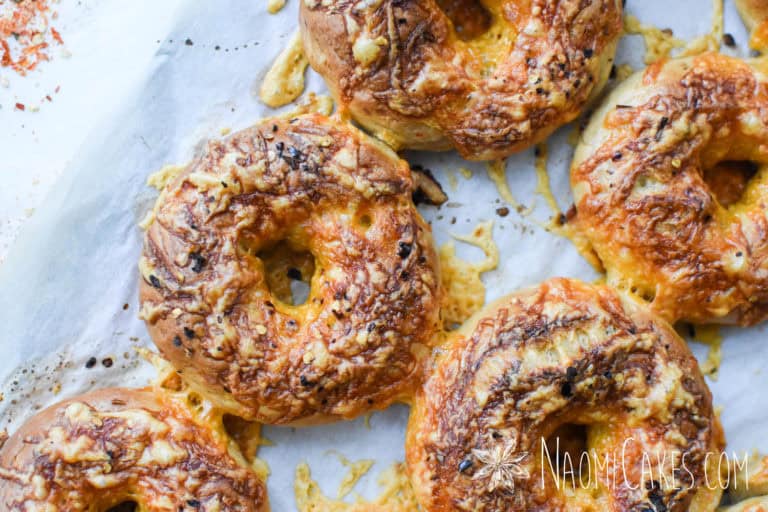 Spicy Chipotle Cheddar Bagels [Recipe] - NaomiCakes