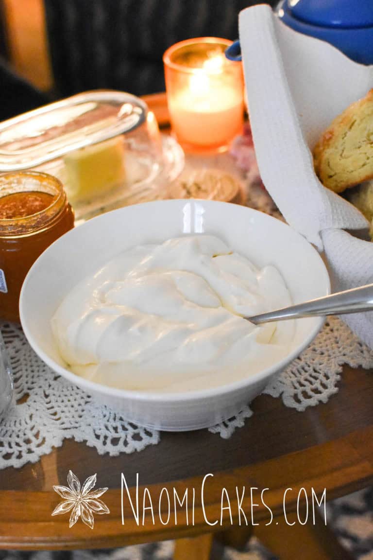 Devonshire Cream [Recipe] - NaomiCakes