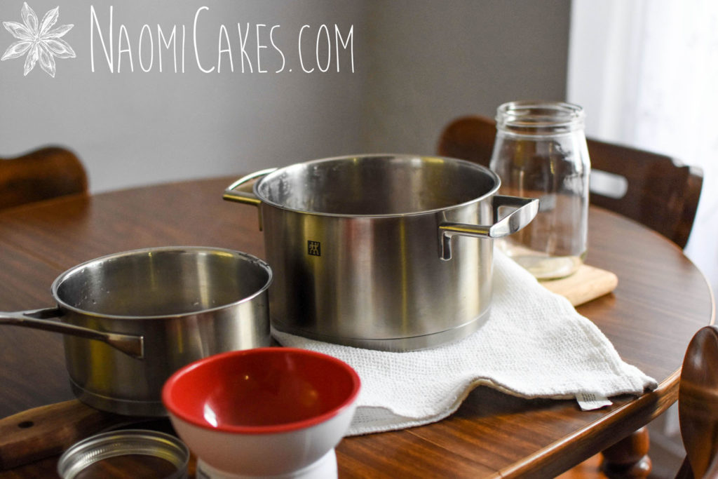 Basic Canning Method - Hot Liquids [Tutorial] - NaomiCakes