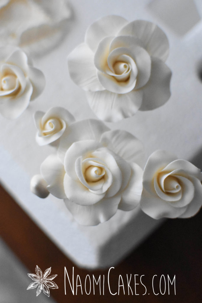 Gum Paste Roses - The Full Rose, Part 4/5 [Tutorial] - NaomiCakes