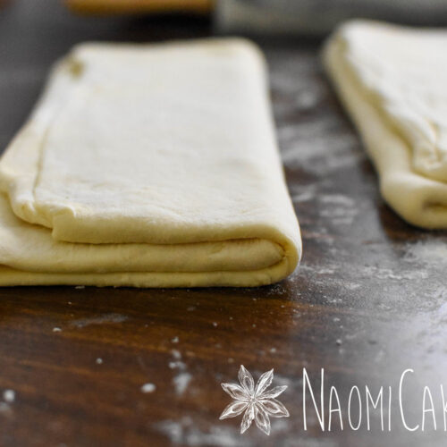 Simple Puff Pastry [Recipe] - NaomiCakes