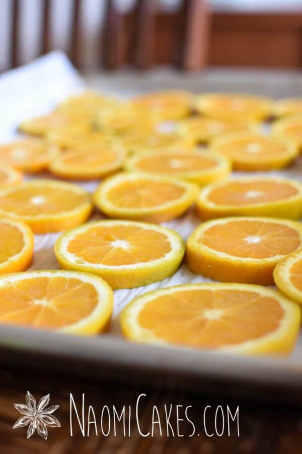 How to Dry Oranges in the Oven [Tutorial] - NaomiCakes