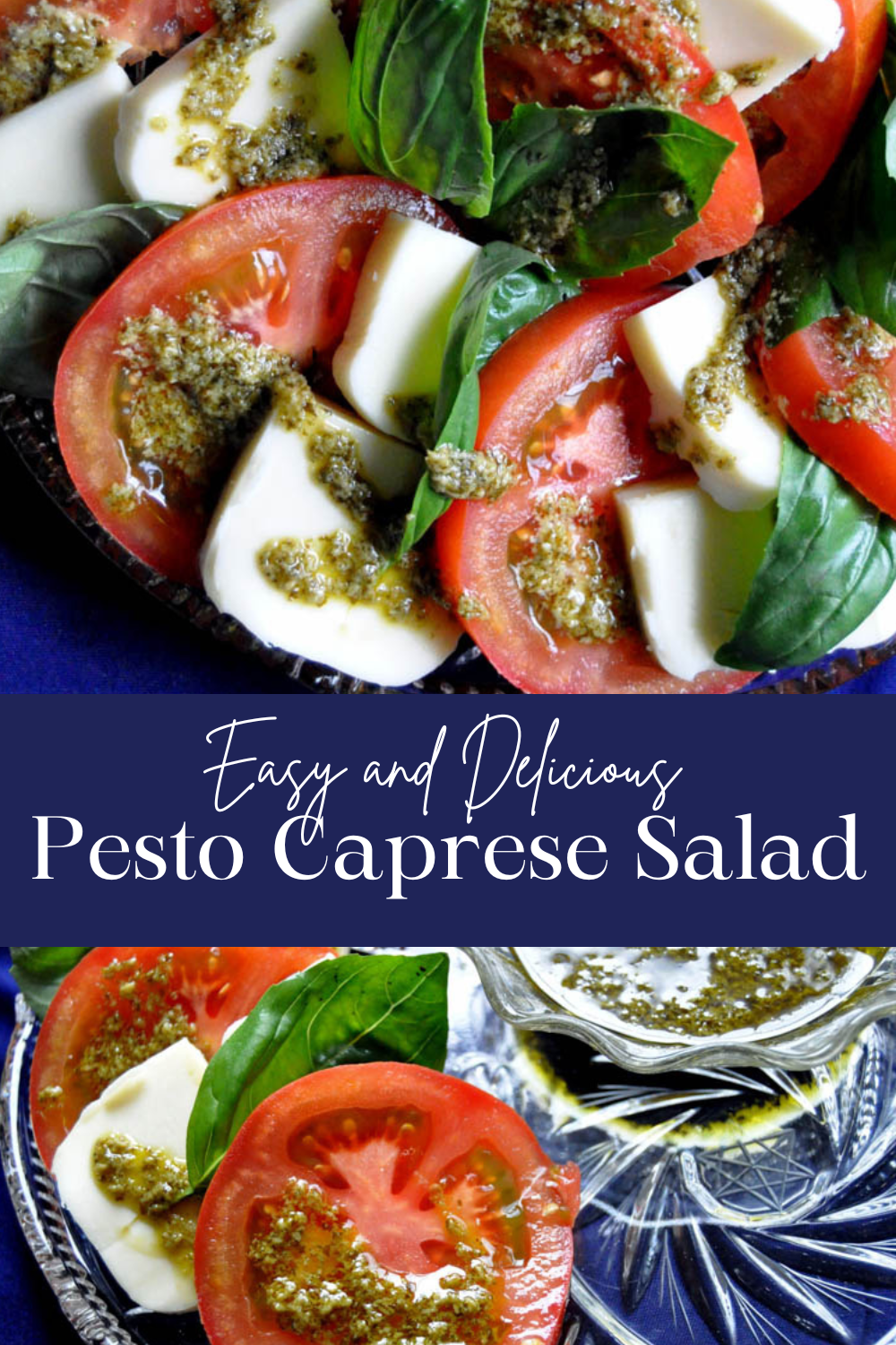 Pesto Caprese Salad [Recipe] - NaomiCakes