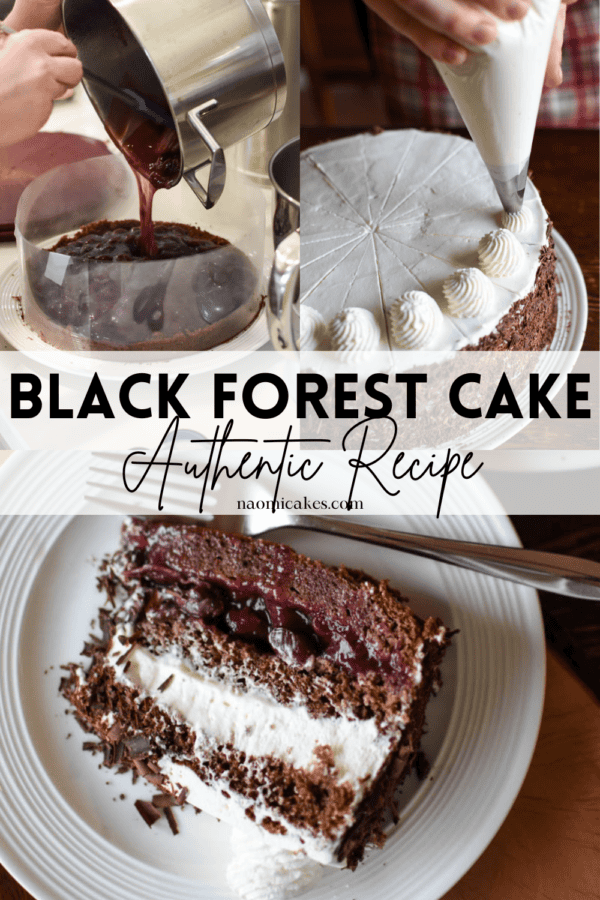 Authentic German Black Forest Cake [Recipe] - NaomiCakes