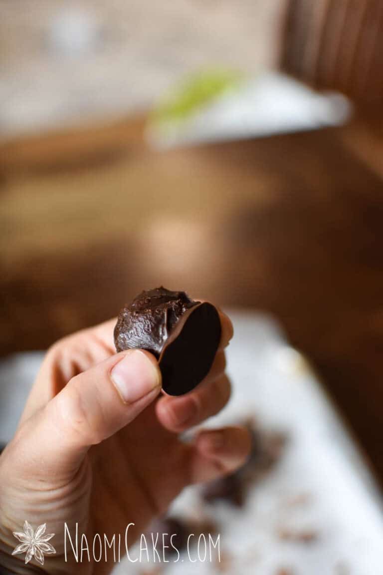 How to Dip Truffles in Chocolate [Tutorial] - NaomiCakes