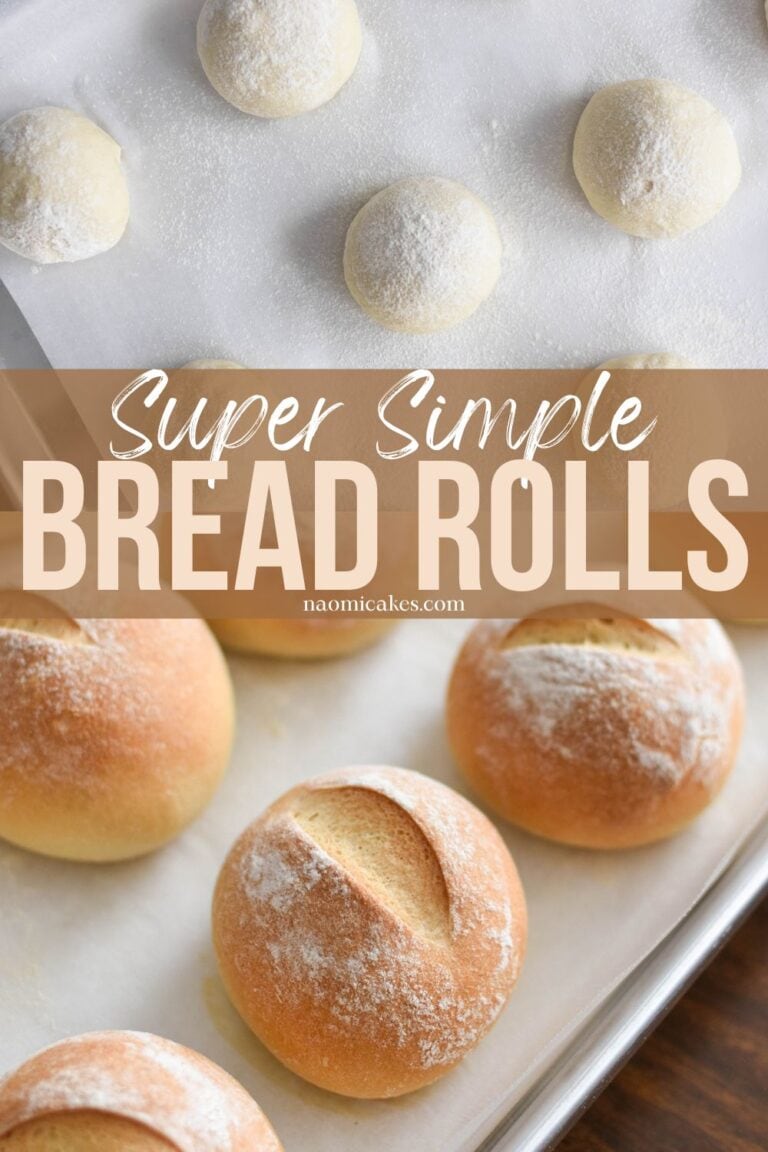 Basic White Bread Rolls [Recipe] - NaomiCakes